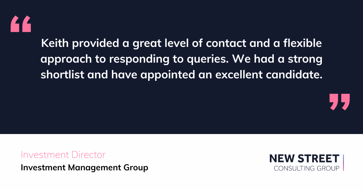 Asset Director for an investment management group that is moving into ...